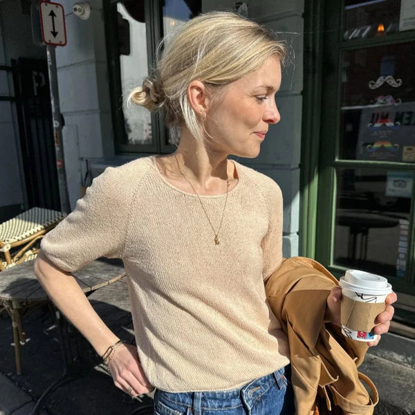 PetiteKnit - Cumulus Tee O-neck - ILO Knitting Shop